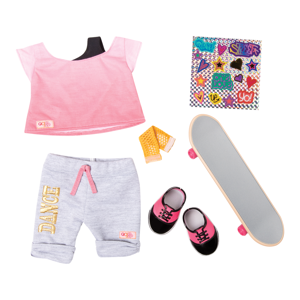 OG Fly | 18" Doll Skateboard Outfit | Our Generation – Our Generation ...