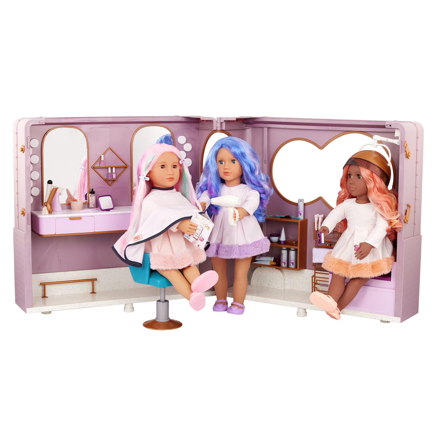 Rosa | 18-inch Multicolored Hair Doll | Our Generation – Our Generation ...