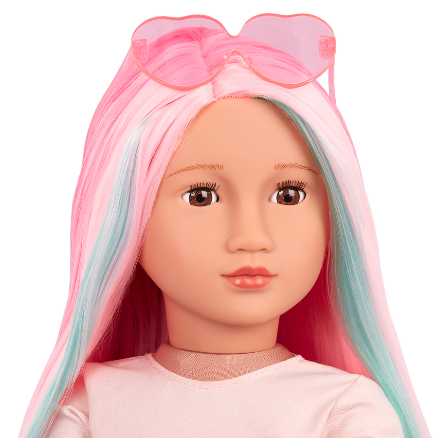 Rosa | 18-inch Multicolored Hair Doll | Our Generation – Our Generation ...
