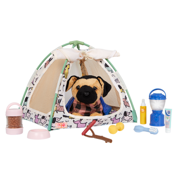 Camping Tails | 18" Doll Pet Tent Set | Our Generation – Our Generation ...