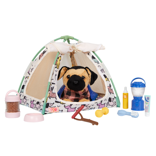 Camping Tails | 18" Doll Pet Tent Set | Our Generation – Our Generation ...