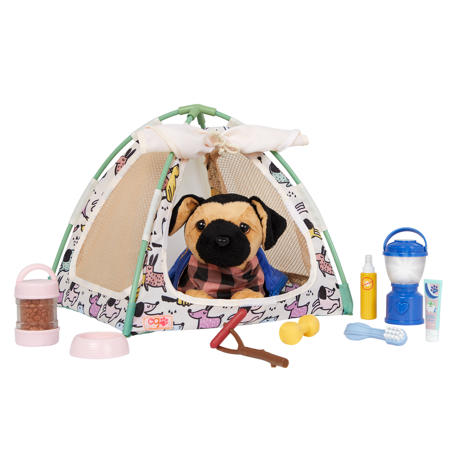 Camping Tails | 18" Doll Pet Tent Set | Our Generation – Our Generation ...