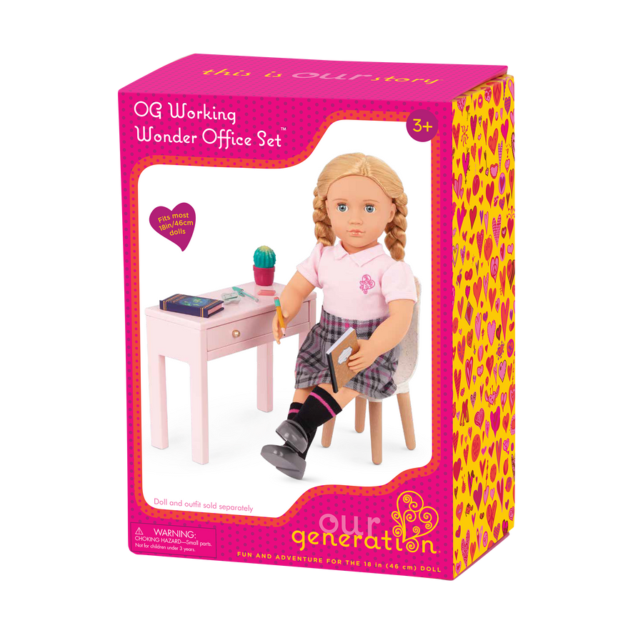 Working Wonder | 18" Doll Desk Furniture | Our Generation – Our Generation Australia