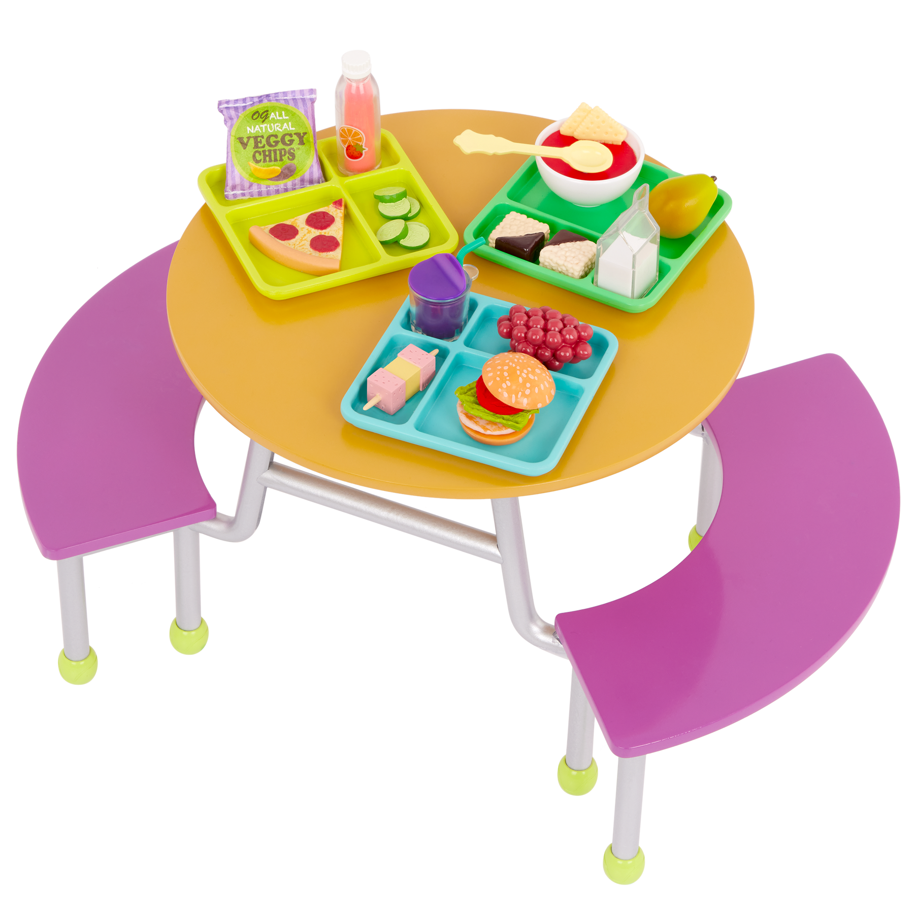 Cafeteria Table | 18-inch Doll School Set | Our Generation – Our ...