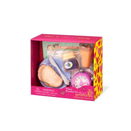 Happy Breakfast | 18-inch Doll Play Food Set | Our Generation – Our ...