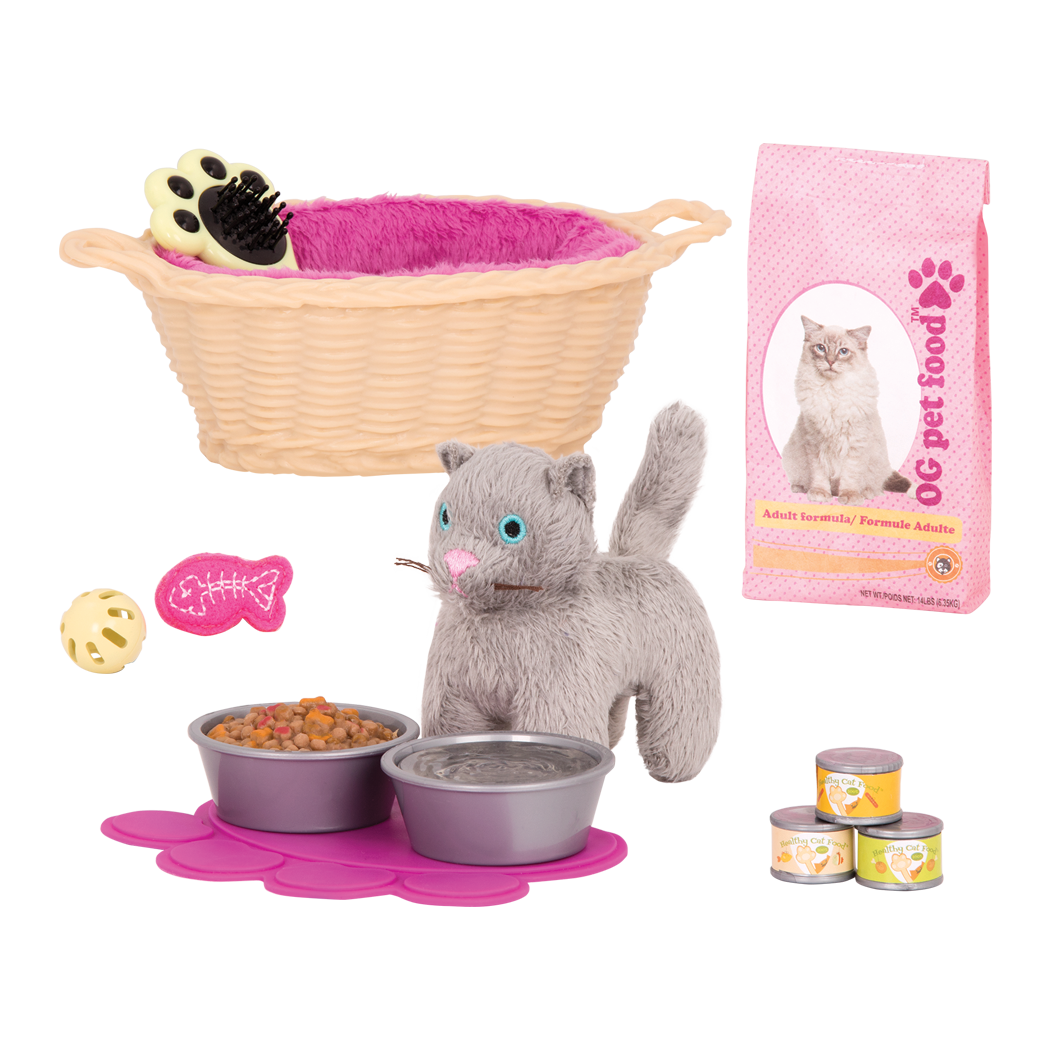 Cat Pet Set | 18" Doll Pet Care Set | Our Generation – Our Generation ...